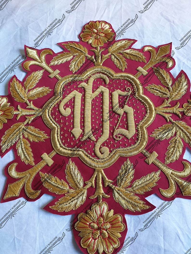 High Quality Hand Made Embroidered IHS Emblem | Etsy