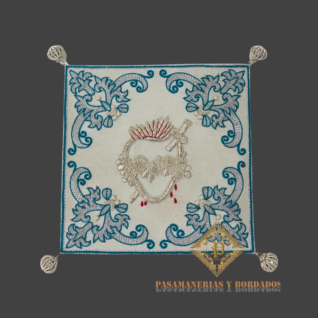 Pall Immaculate Heart of Mary 16 X 16cm - Etsy