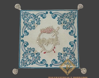 Sacred Heart Chalice Pall - Etsy