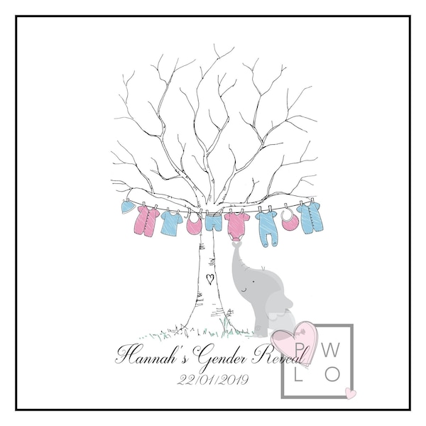 Baby Shower Tree - Etsy UK