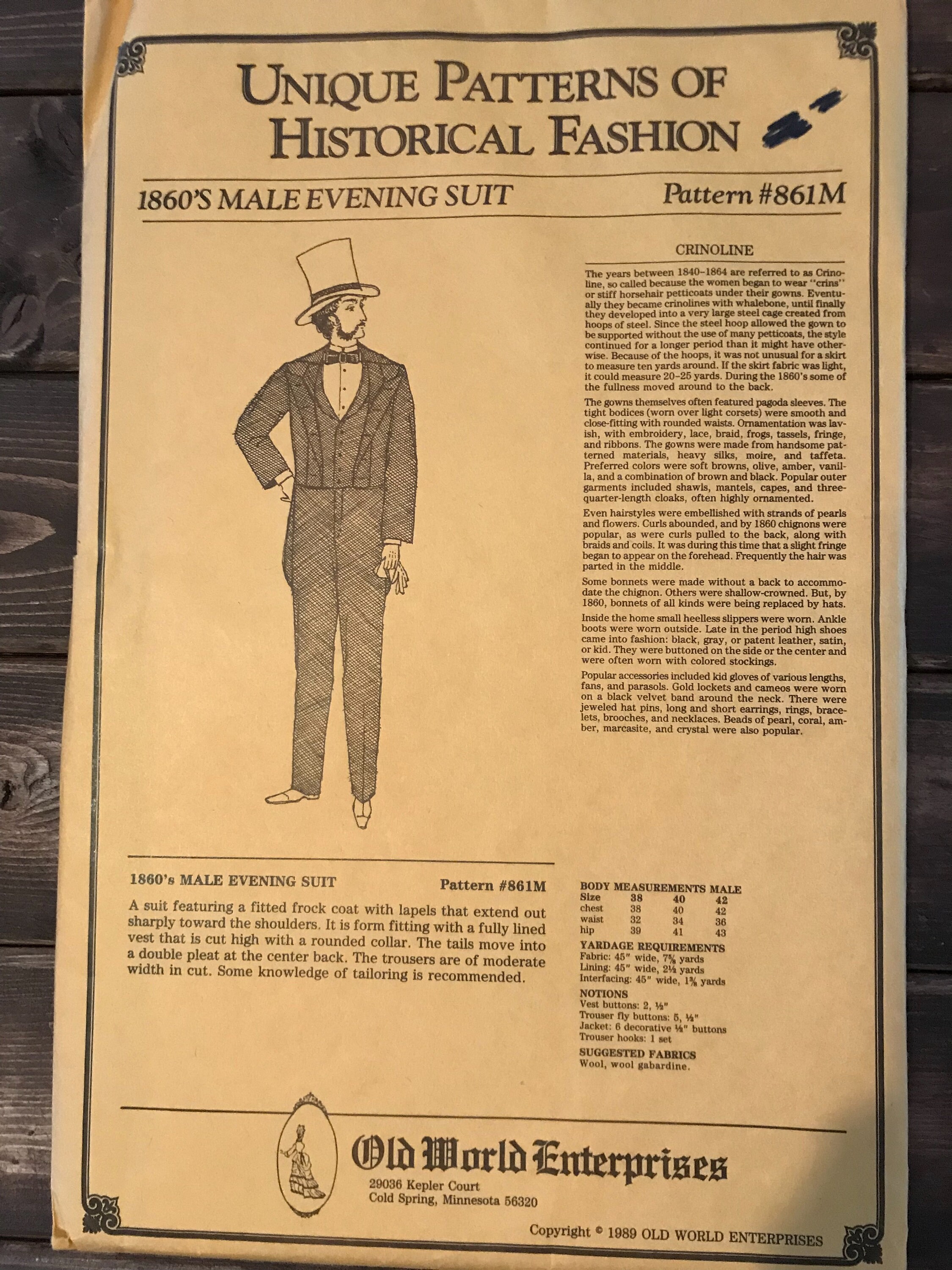Old World Enterprises Pattern 861M Unique Patterns of - Etsy España