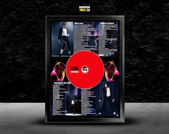 Michael Jackson Bad Album Cover Poster - Etsy