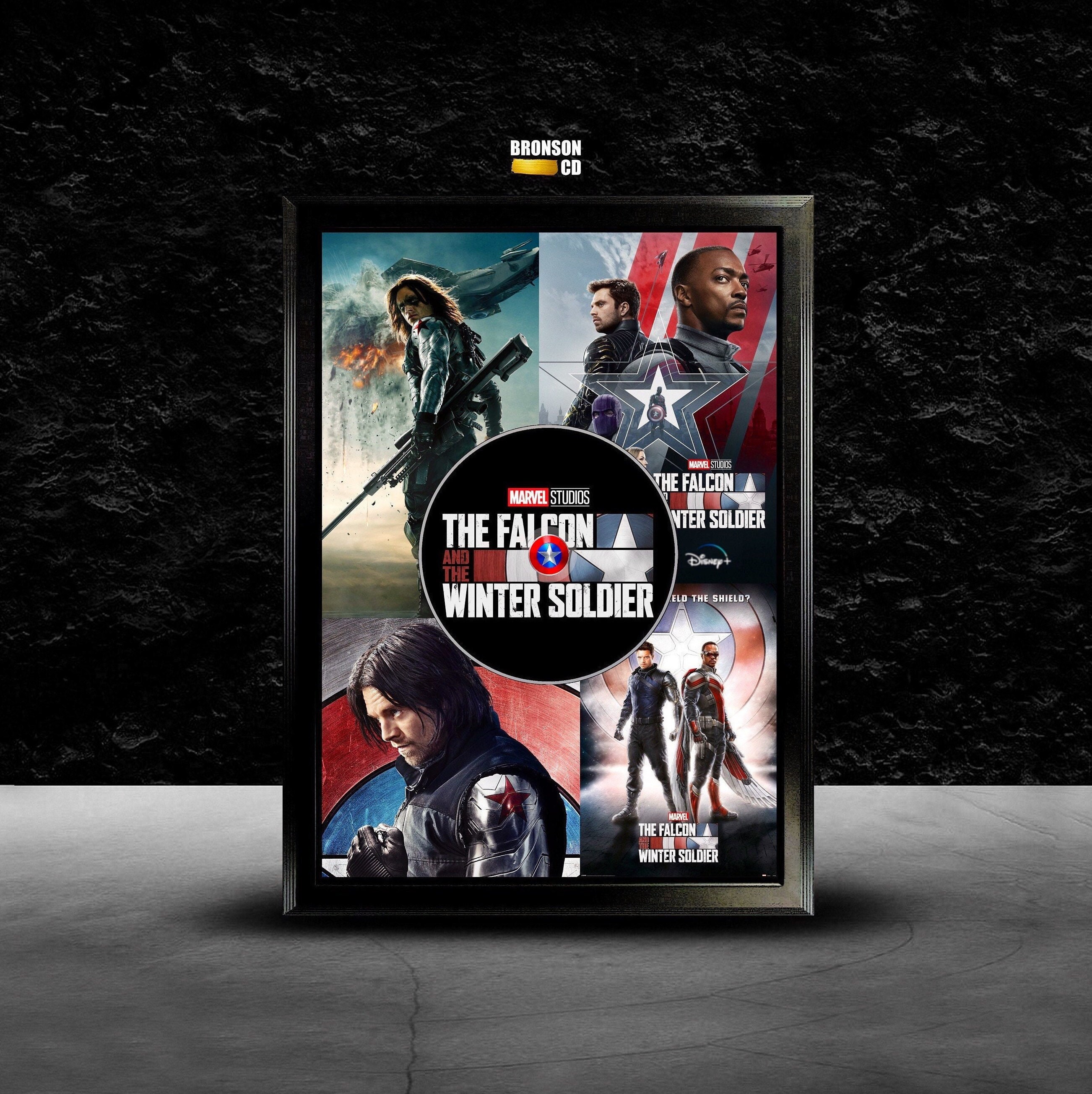 Falcon Marvel Winter Soldier Poster