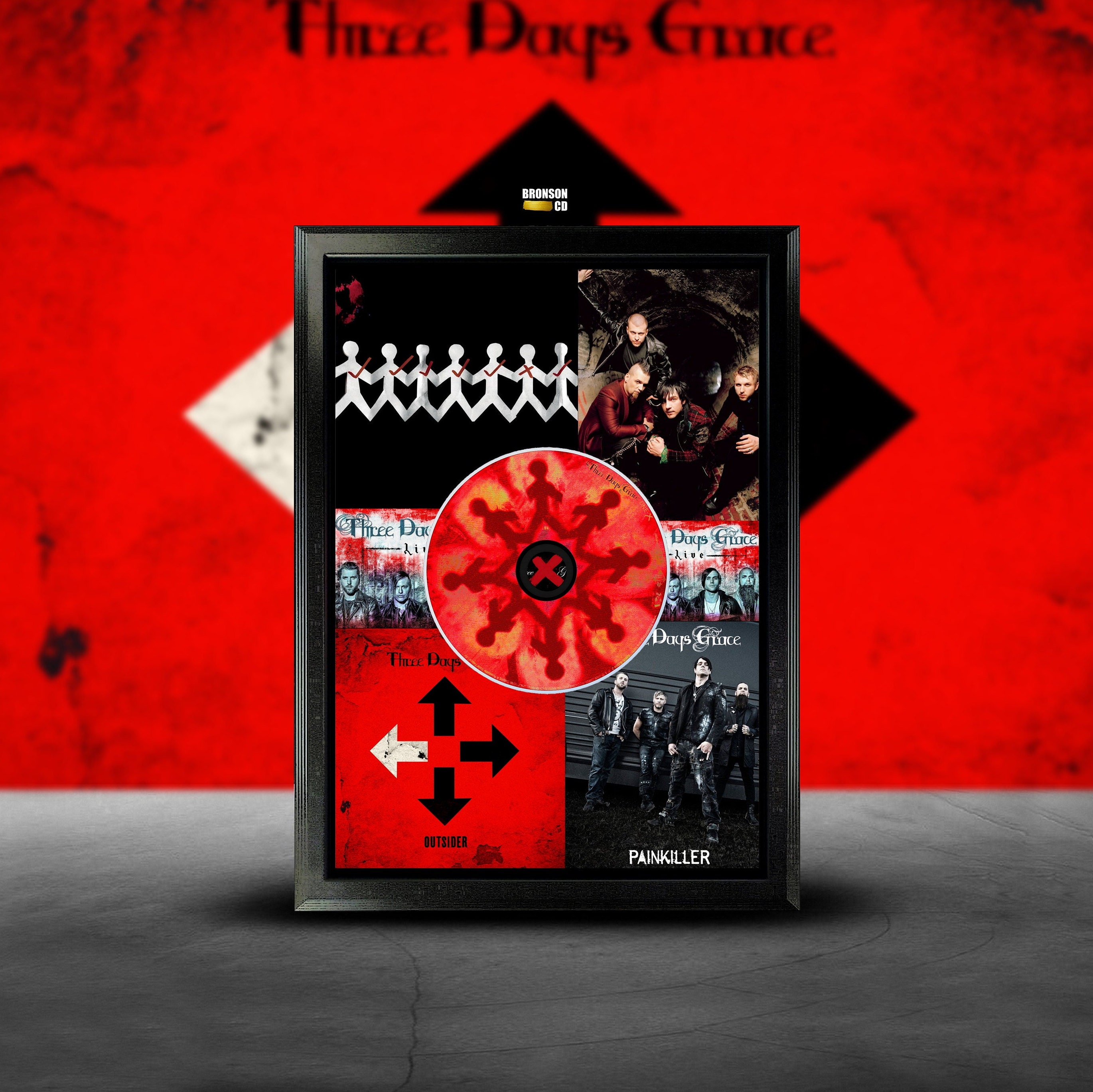 Three Days Grace Painkiller Album Cover