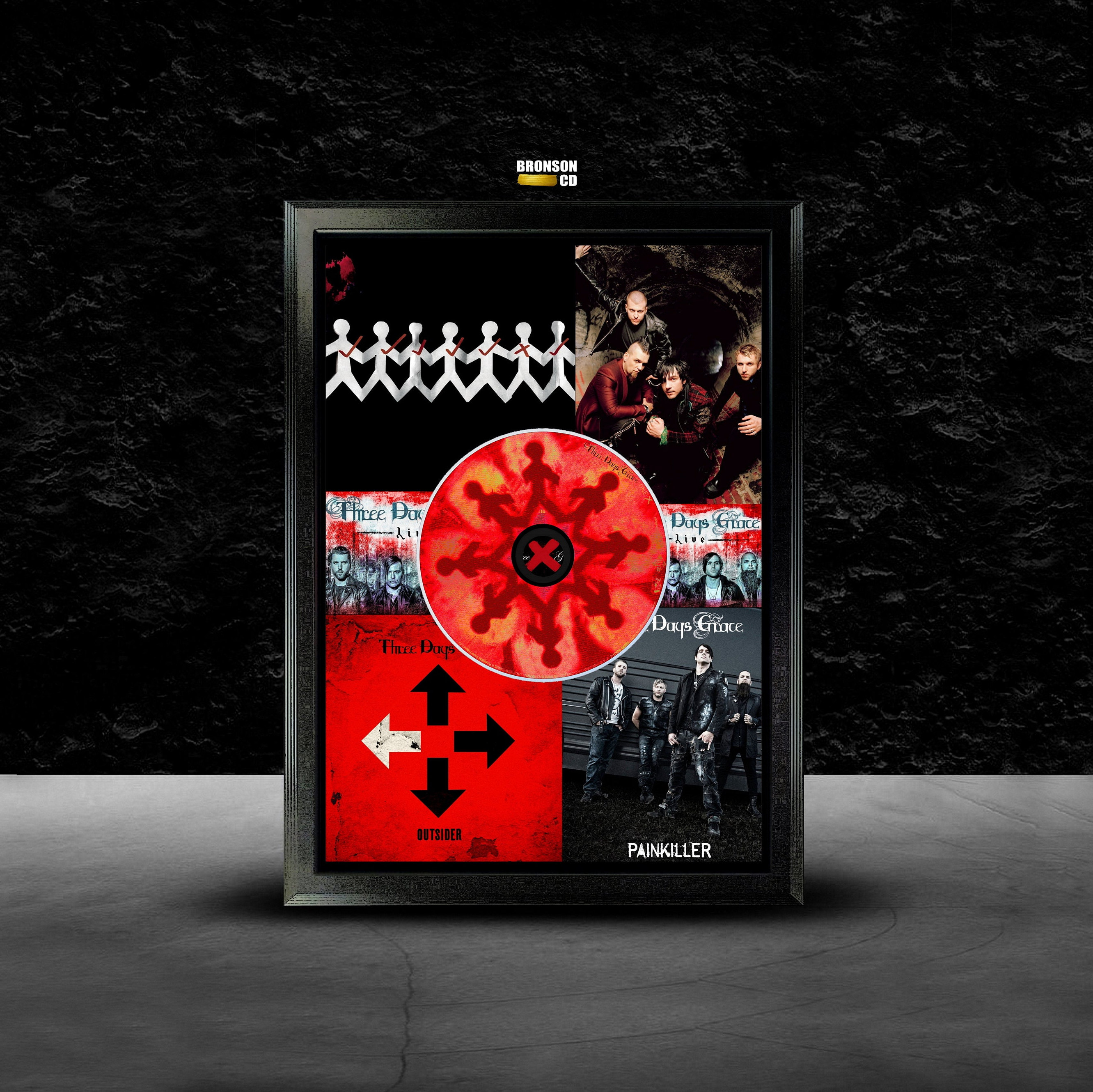 Three Days Grace Painkiller Album Cover