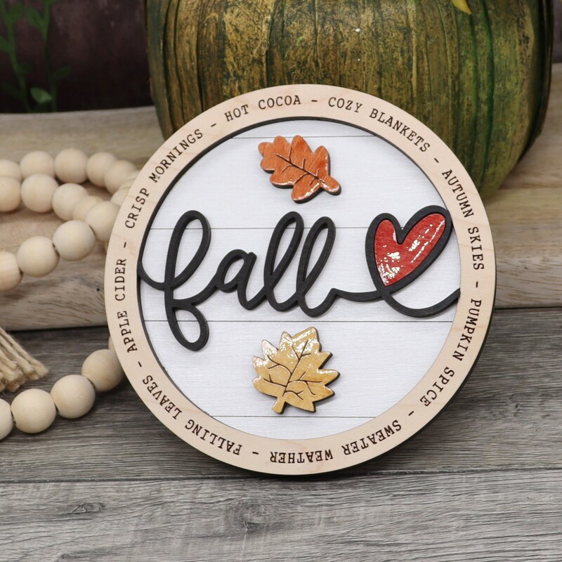 Small Fall Sign - Etsy