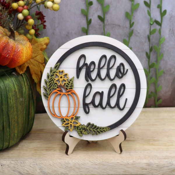 Round Fall Signs - Etsy