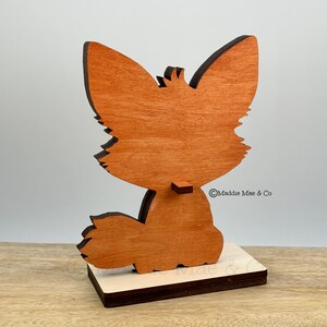 Fox Eyeglass Stand, Custom Fox Gift, Fox Wearing Glasses, Personalized ...