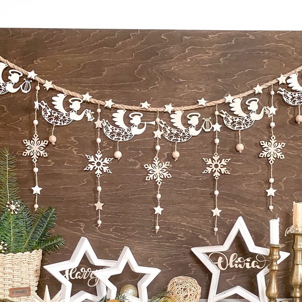 Snowflake Garland - Etsy