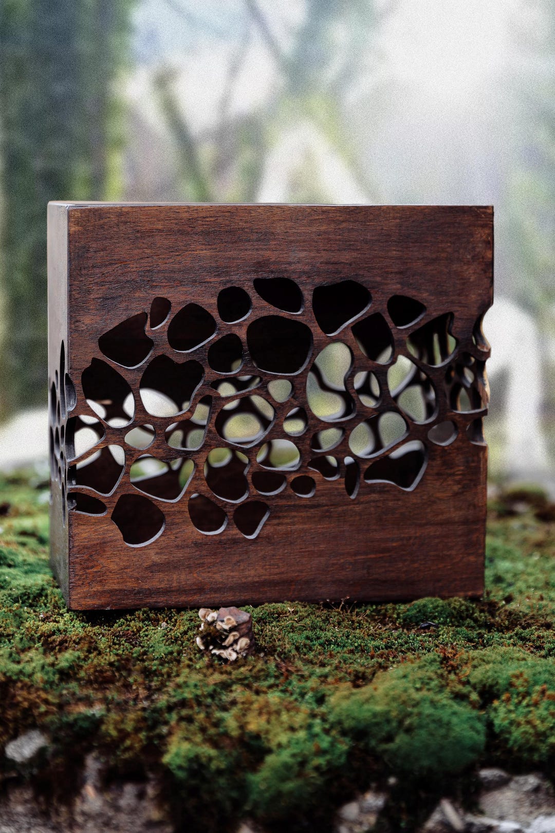 Wooden Wedding Card Box: Enchanted Forest Theme - Etsy