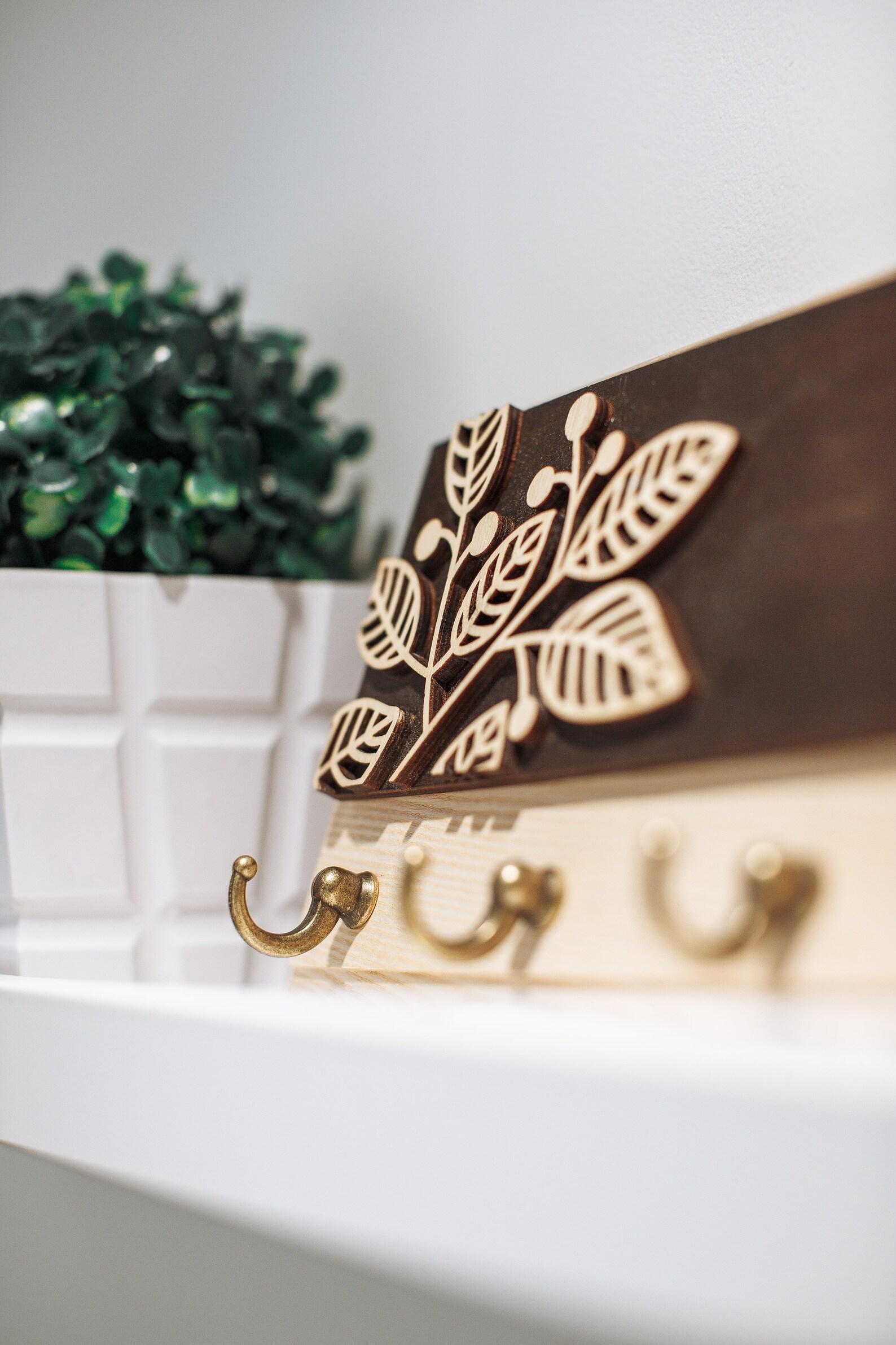 Key Holder for Wall Key Rack Wall Organizer Apartment Decor ...