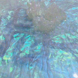 Opal Geode Side Table - Etsy