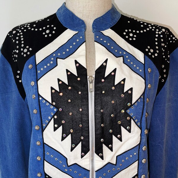 Mens Rhinestone Cowboy Jacket - Etsy
