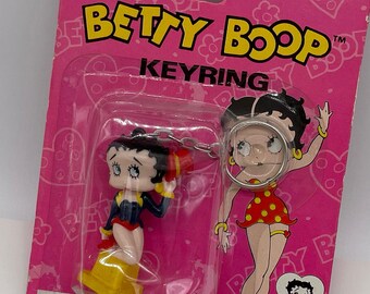 Vintage Betty Boop Keychain - Etsy