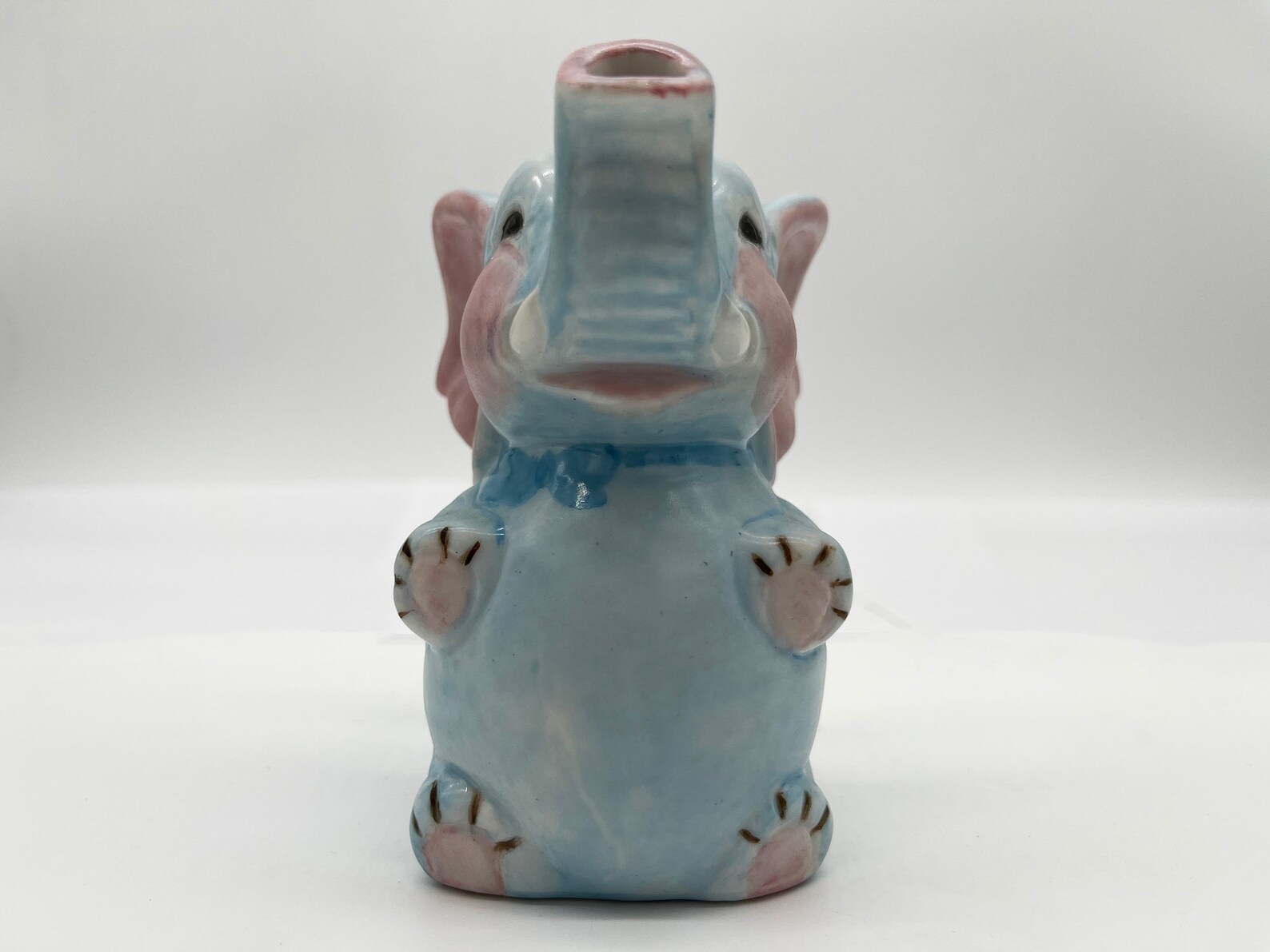Vintage Kitsch Ceramic Elephant Pitcher-creamer - Etsy