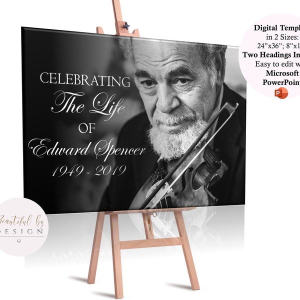 Funeral Memory Board - Etsy