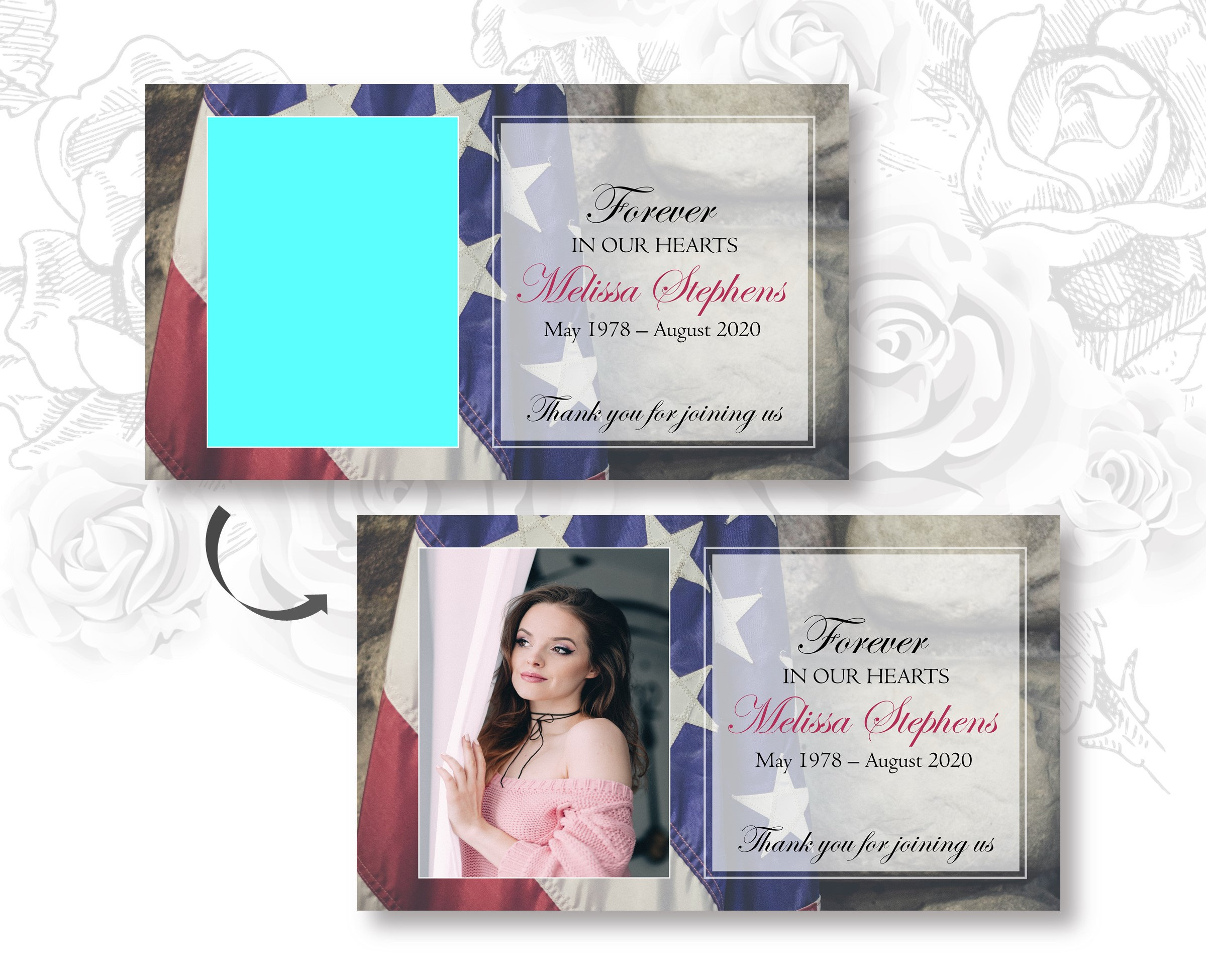 Military Funeral Powerpoint Presentation Funeral Slide Show | Etsy UK