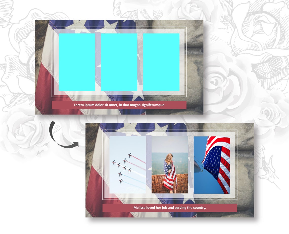 Military Funeral Powerpoint Presentation Funeral Slide Show - Etsy UK