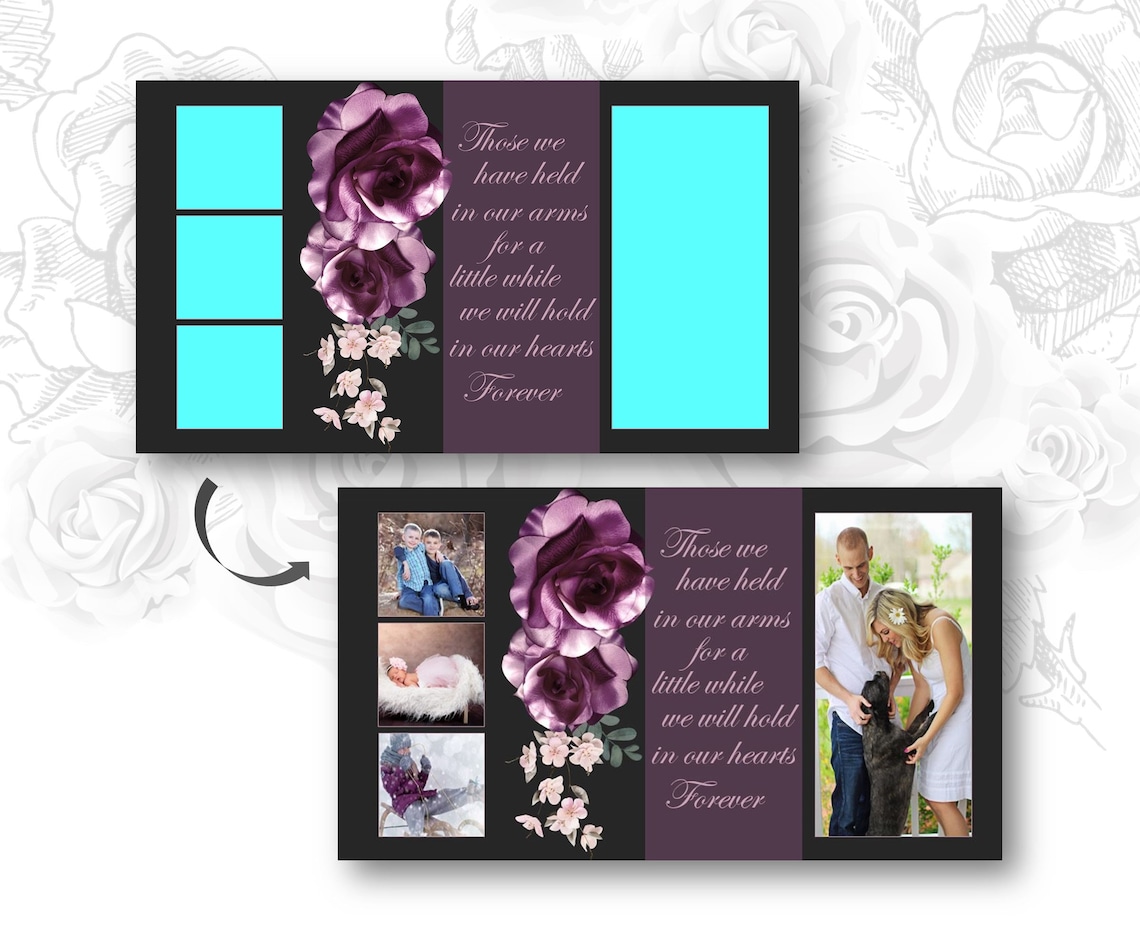 Purple Flowers Funeral Powerpoint Presentation, Funeral Slide Show ...
