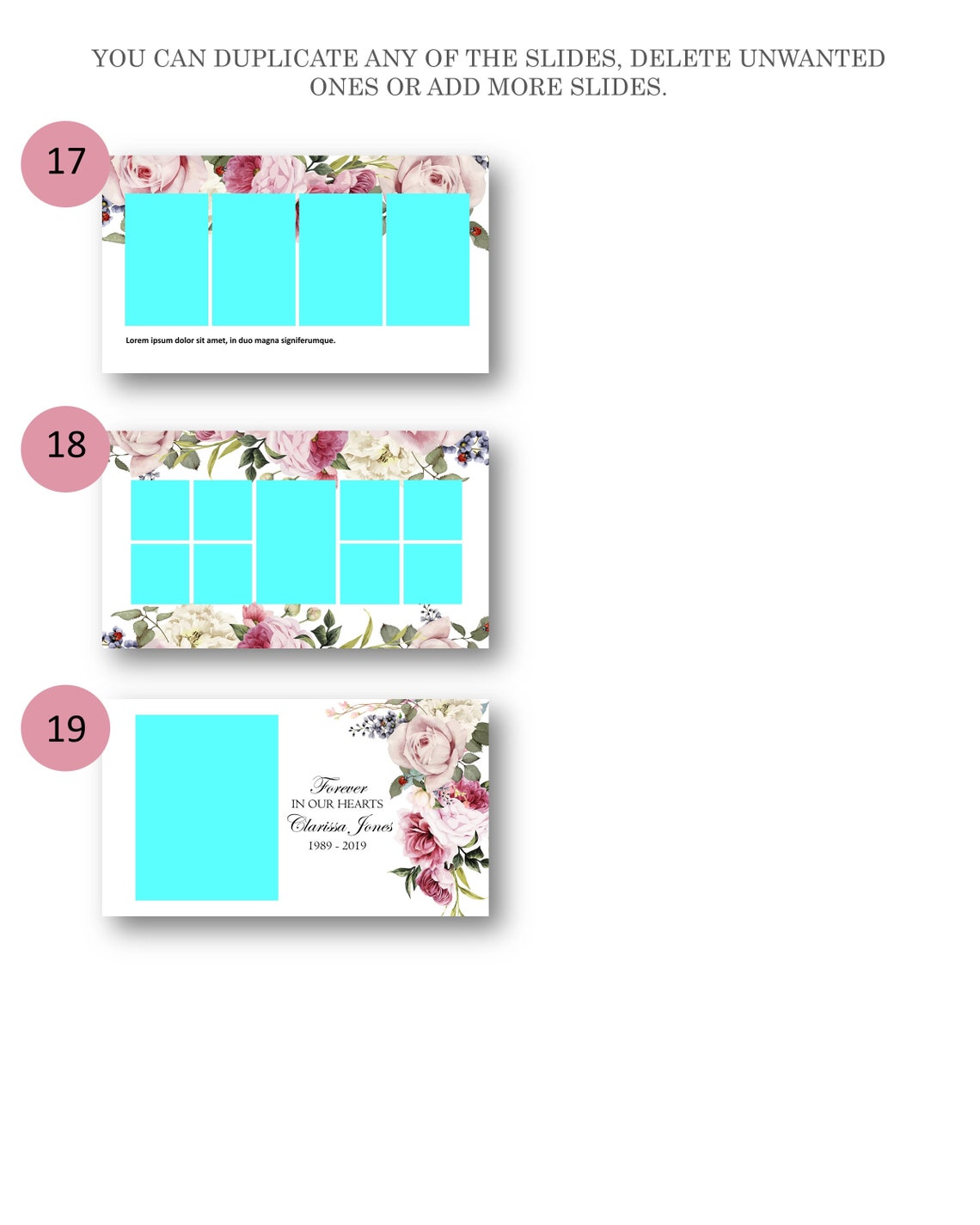 Funeral Powerpoint Presentation, Funeral Slide Show Template ...