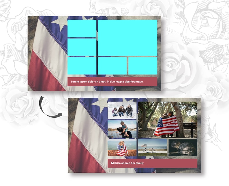 Military Funeral Powerpoint Presentation Funeral Slide Show | Etsy UK