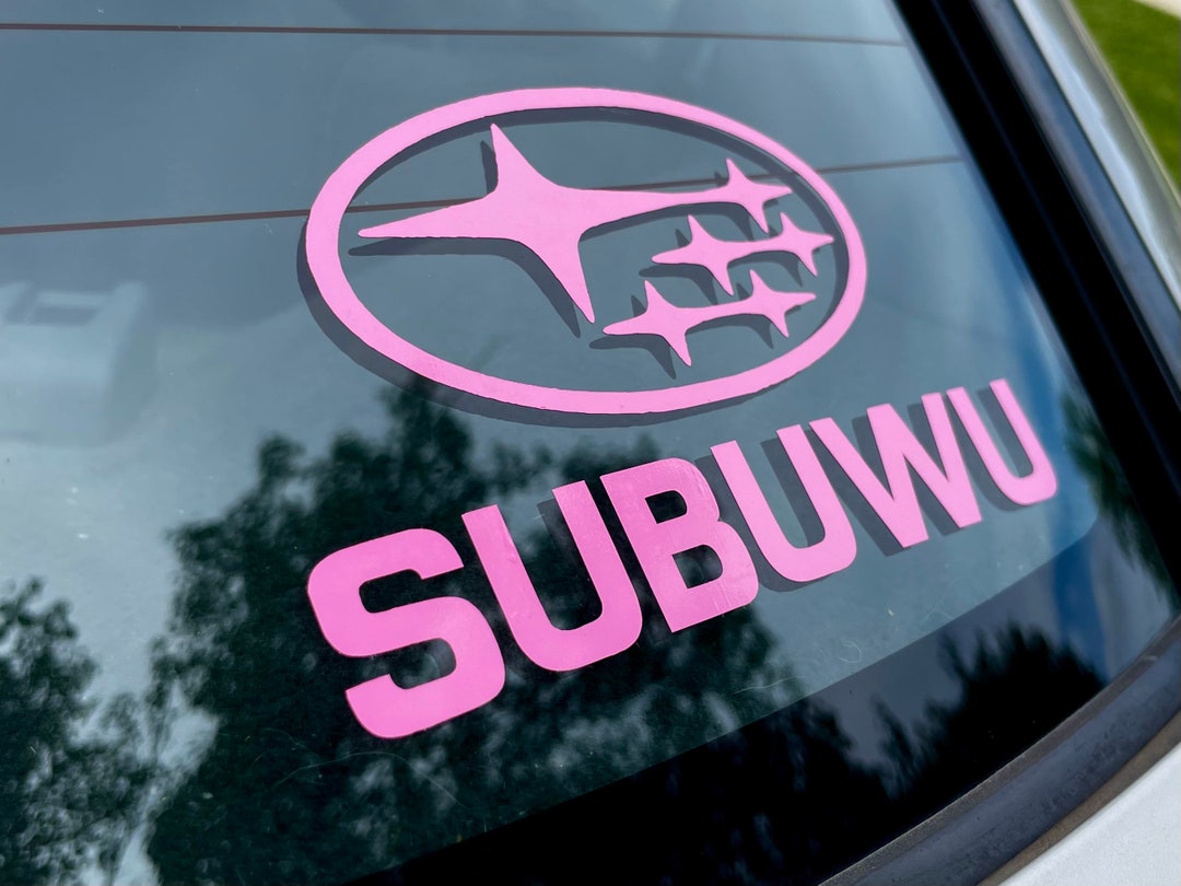 Subuwu Vinyl Decal - Etsy