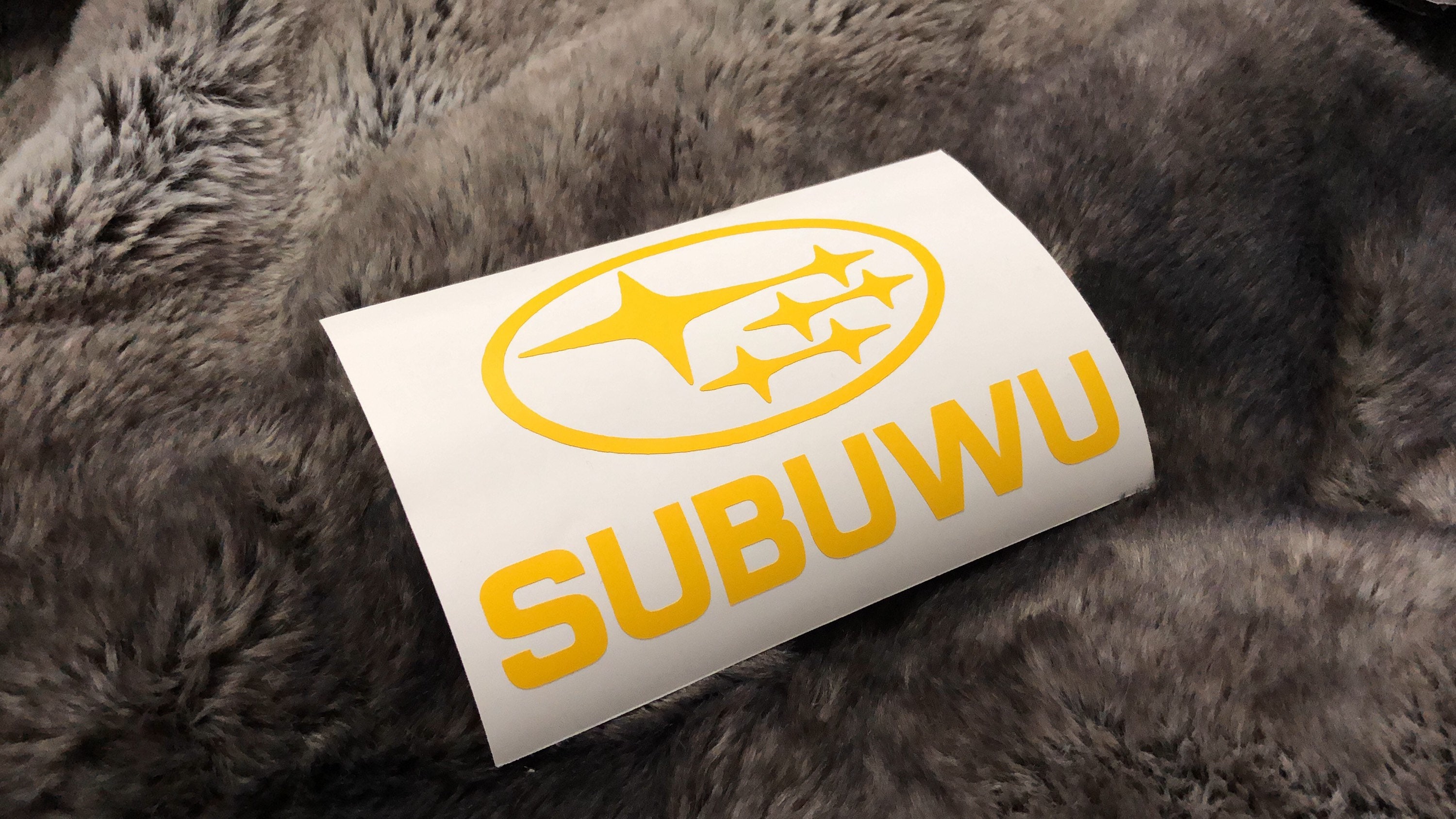 Subuwu Vinyl Decal | Etsy