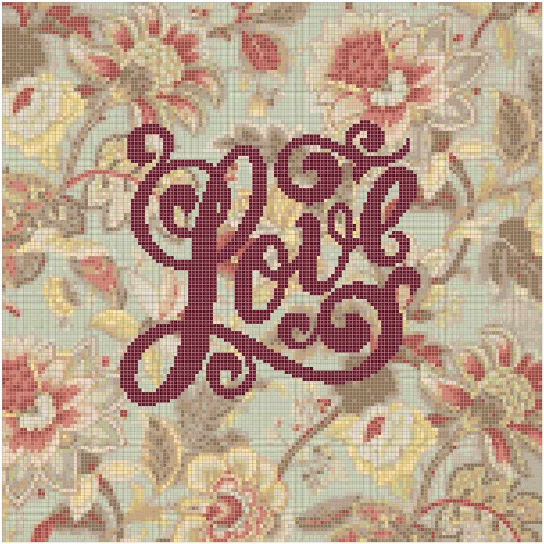 Vintage Love Cross Stitch Pattern, Love, Valentines, Sweetheart ...