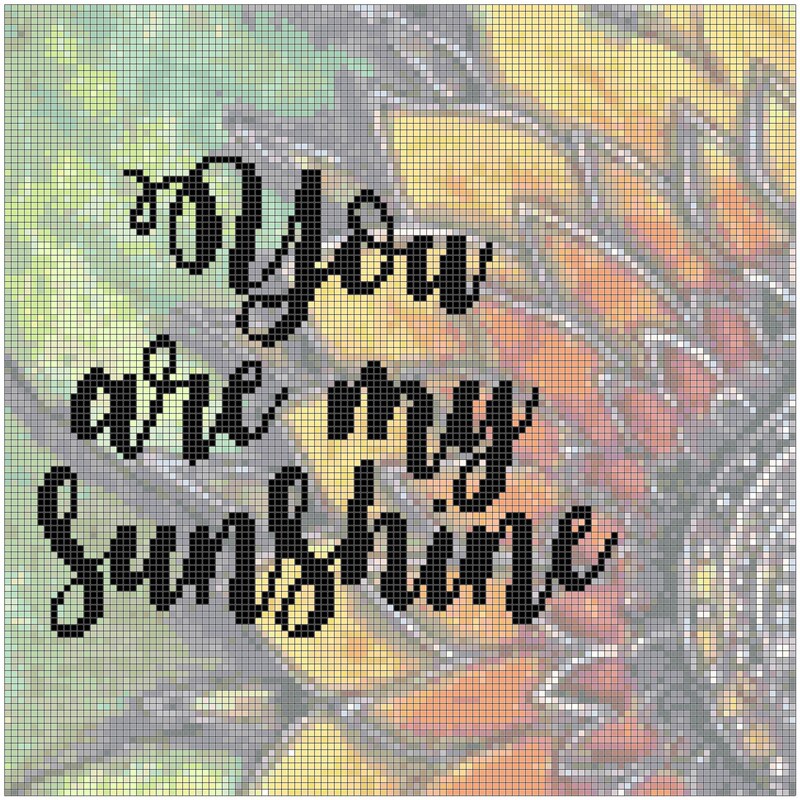 Sunshine Cross Stitch Pattern - Etsy