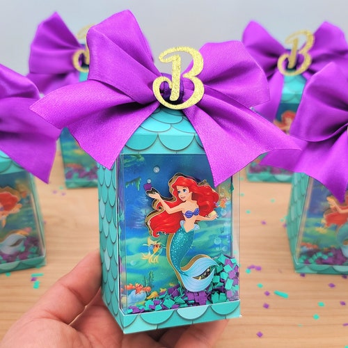 Princess Ariel Party Favor Box the Little Mermaid Party Favor - Etsy