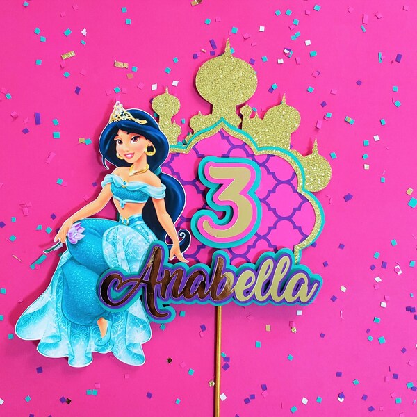 Jasmine Cake Topper - Etsy