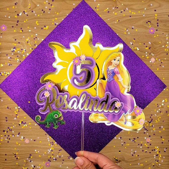 Princess Rapunzel Cake Topper Tangled Cake Topper Rapunzel | Etsy