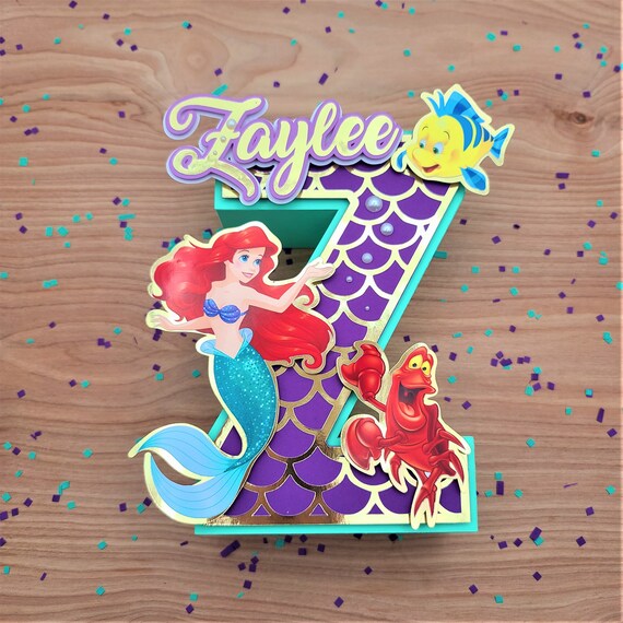 Kitchen Décor Home & Living Kitchen & Dining Little Mermaid theme ONE ...