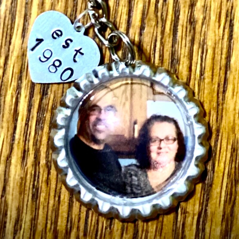 Bottle Cap Keychain - Etsy