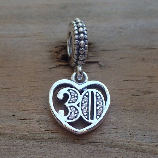 Pandora Charms 30th Birthday - Etsy