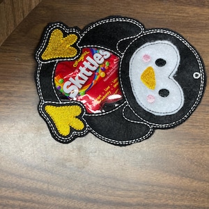 Christmas Snowman, Penguin, Gingerbread Man Treat Pouch, Treat Bag ...