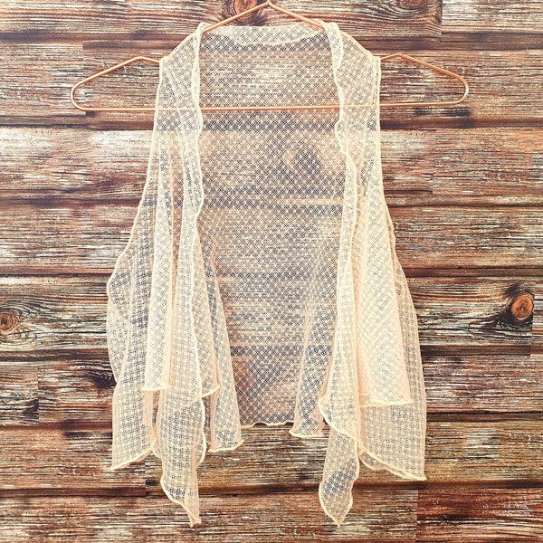 Lace Vest - Etsy