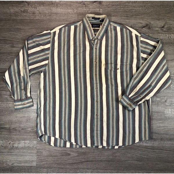 Striped Shirt 90s - Etsy