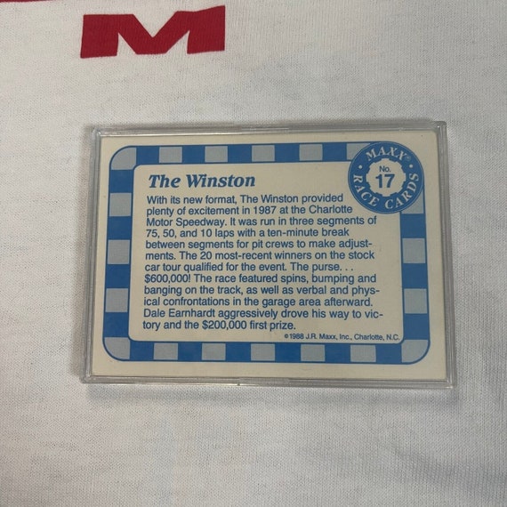 Vintage 1992 DEADSTOCK Single Stitch Winston Racing T… - Gem