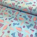 Dino Light Blue Minky - 1/2 Meter - Etsy