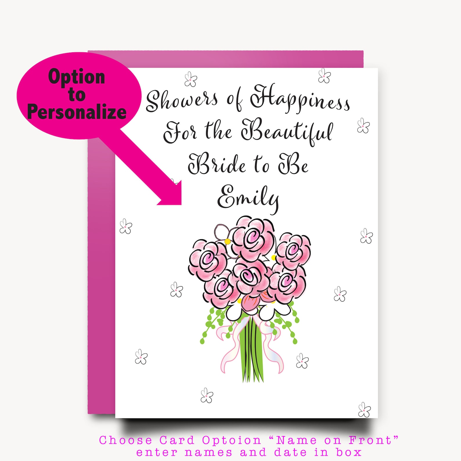 Bridal Shower Card Bridal Shower Gift Bride Gift Bridal Shower - Etsy
