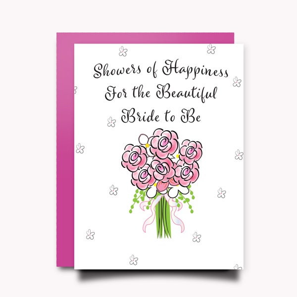 Bridal Shower Card - Etsy