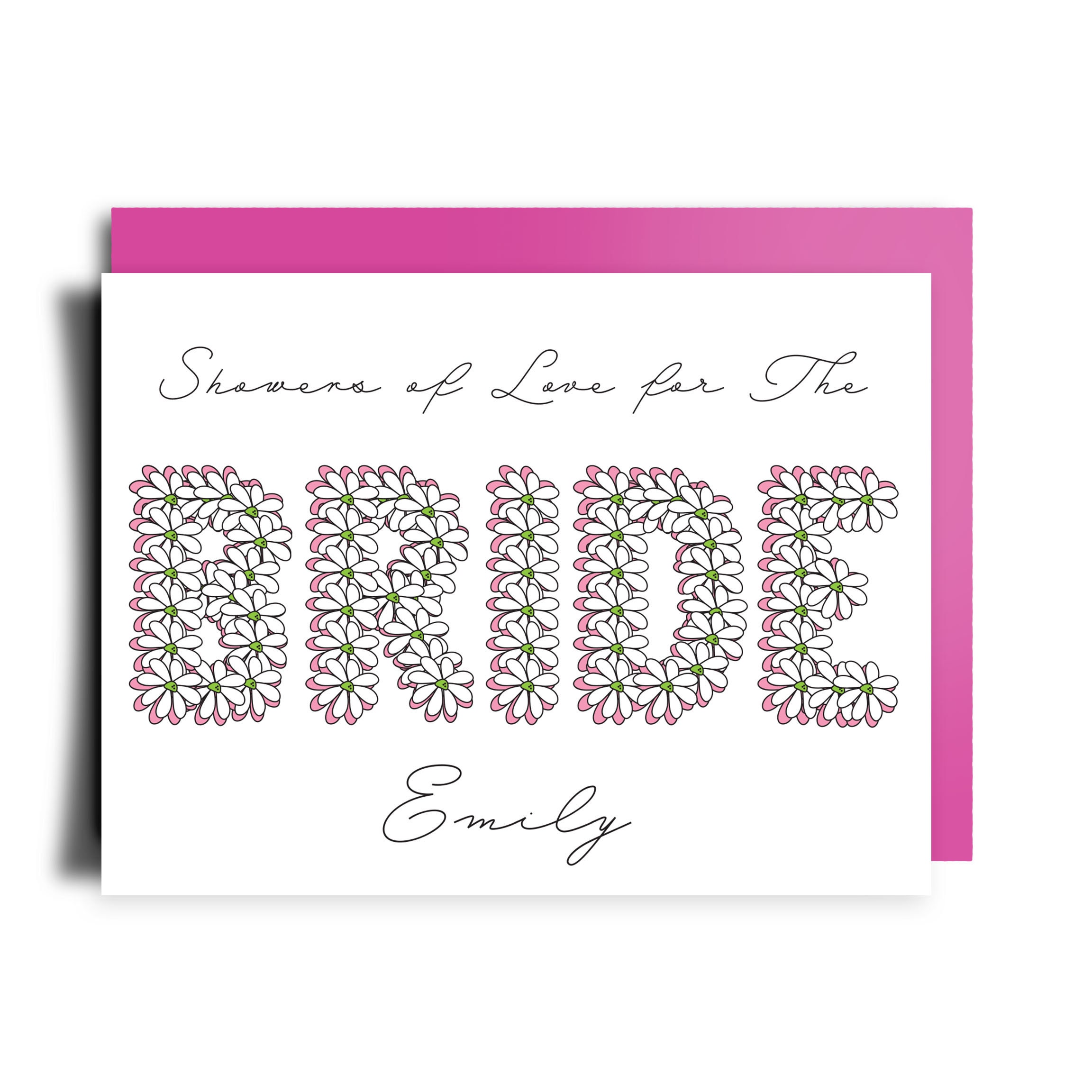 Bridal Shower Card Bridal Shower Gift Bride Gift Bridal Shower - Etsy