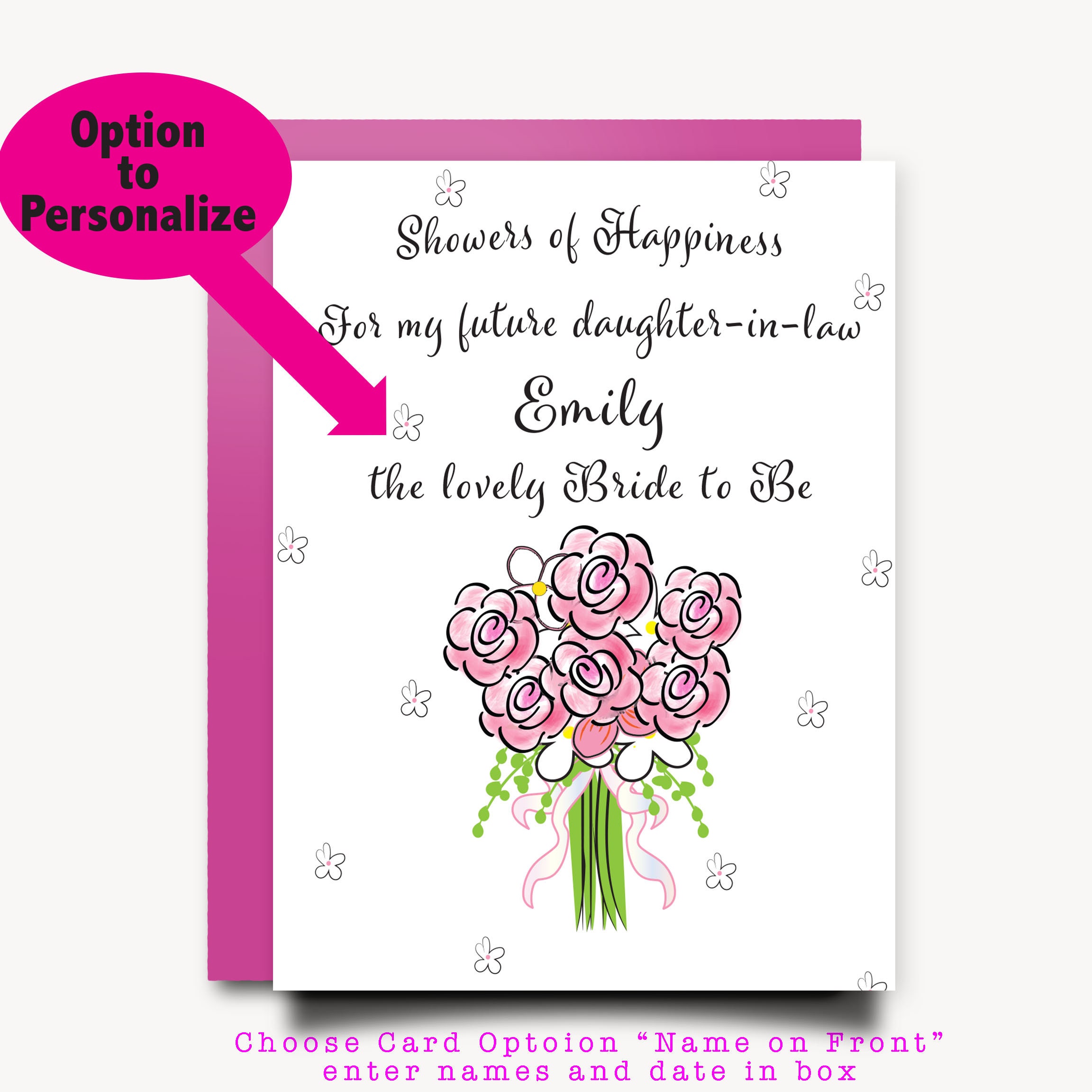 Bridal Shower Card Bridal Shower Gift Bride Gift Bridal Shower - Etsy