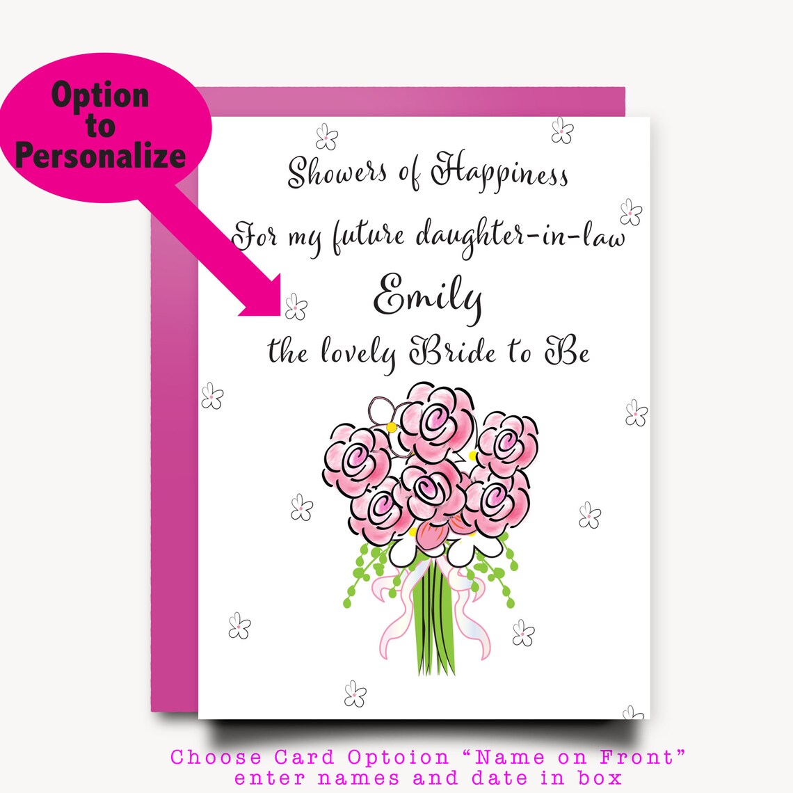Bridal Shower Card Bridal Shower Gift Bride Gift Bridal Shower - Etsy
