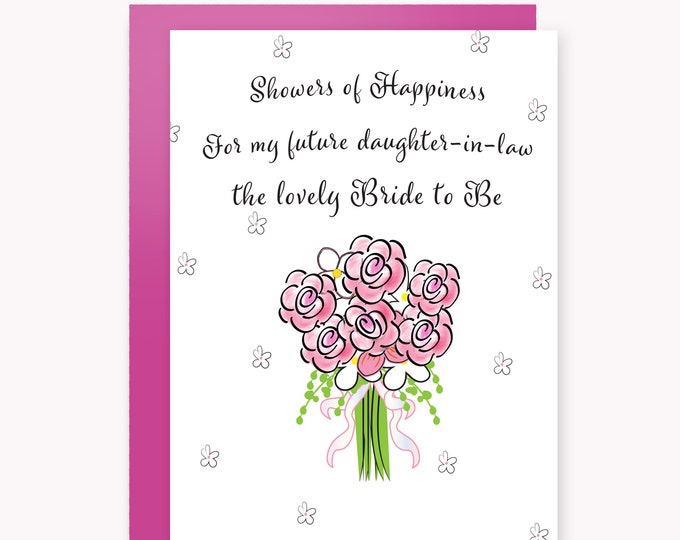Bridal Shower Card Bridal Shower Gift Bride Gift Bridal Shower Present ...
