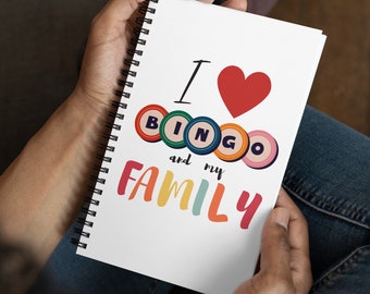 Bingo bluey Spiral Notebook Ruled Line - Etsy