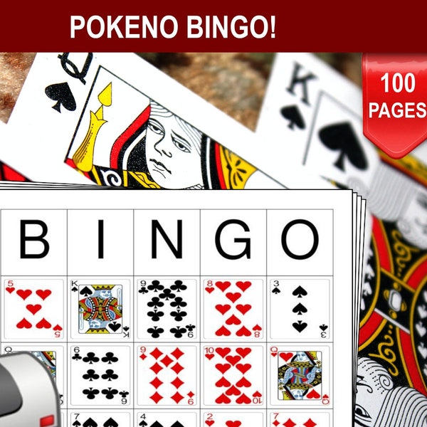 Pokeno Card Printable - Etsy