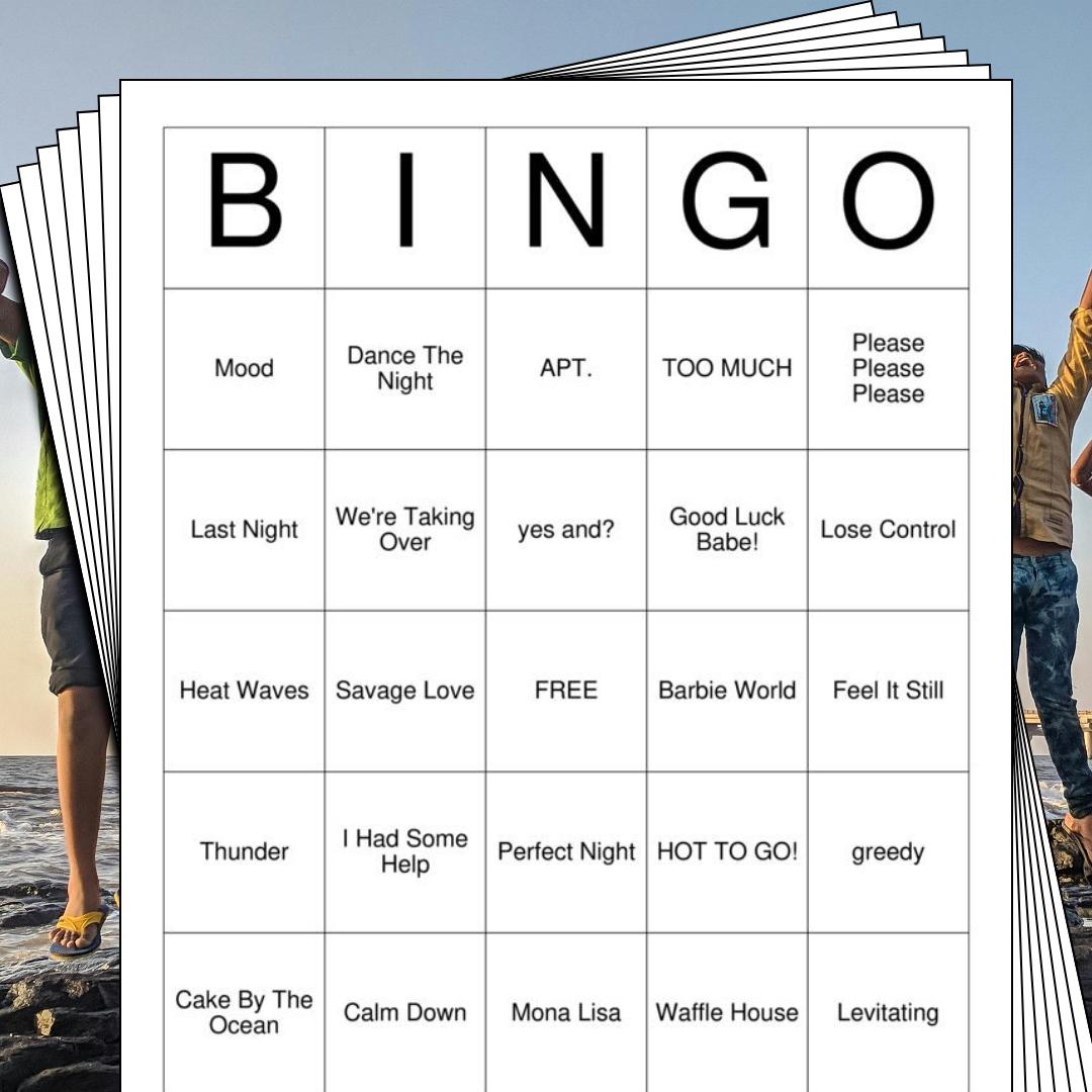 Kidz Bop Kids Music Bingo Cards - 100 Pages to Download and Print - Etsy