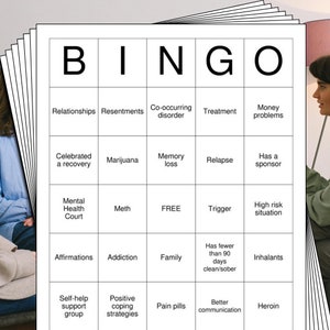 Accountability Bingo Cards - 100 Pages to Download and Print - Etsy